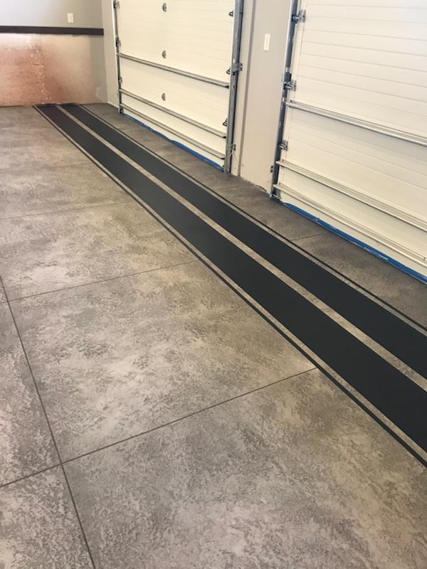 Logos and Inlays | Custom Concrete | Prairie City, IA