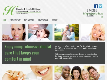 Douglas J. Hazel, DDS and Christopher R. Hazel, DDS | Mishawaka, IN