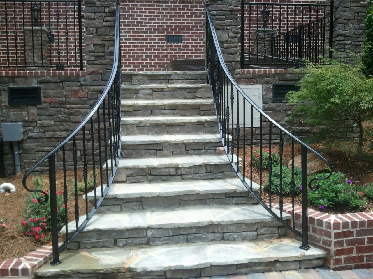 Handrails | Custom Wrought Iron | Custom Handrails | Indian Trail, NC
