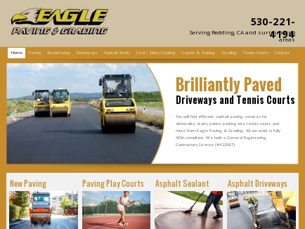 Eagle Paving & Grading | Slurry Coating | Redding, CA