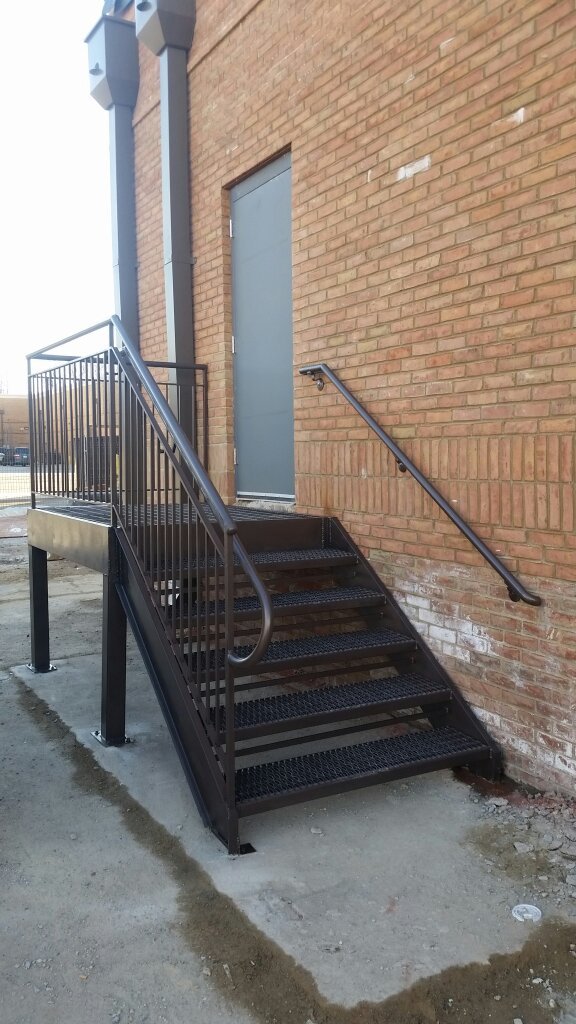 Wrought Iron Fire Escapes & Balcony Railings Parkville & Baltimore ...