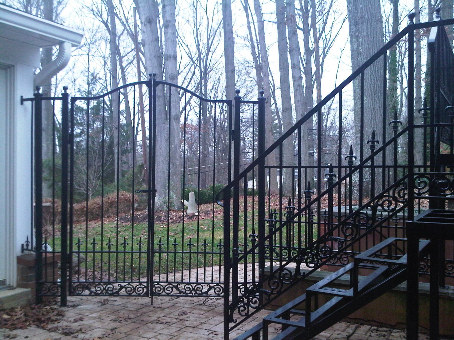 Wrought Iron Fire Escapes & Balcony Railings Parkville & Baltimore ...