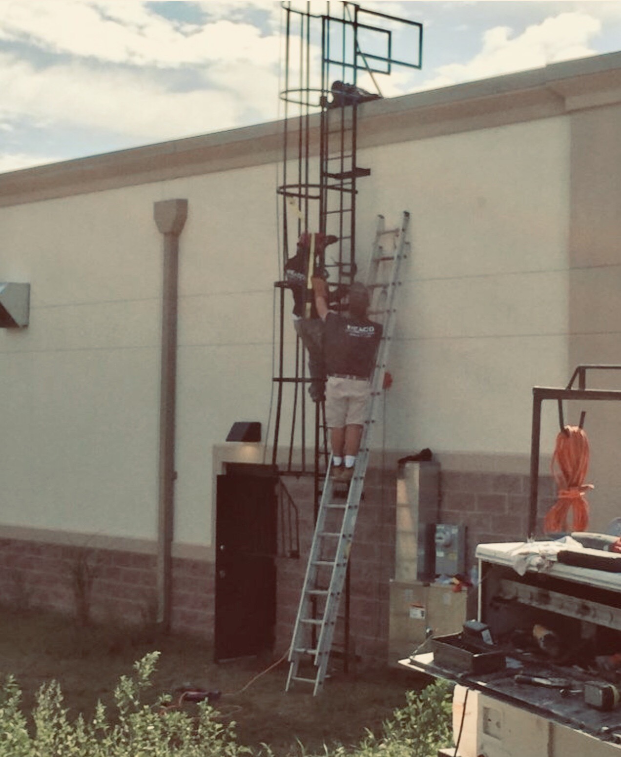 Wrought Iron Fire Escapes & Balcony Railings Parkville & Baltimore ...