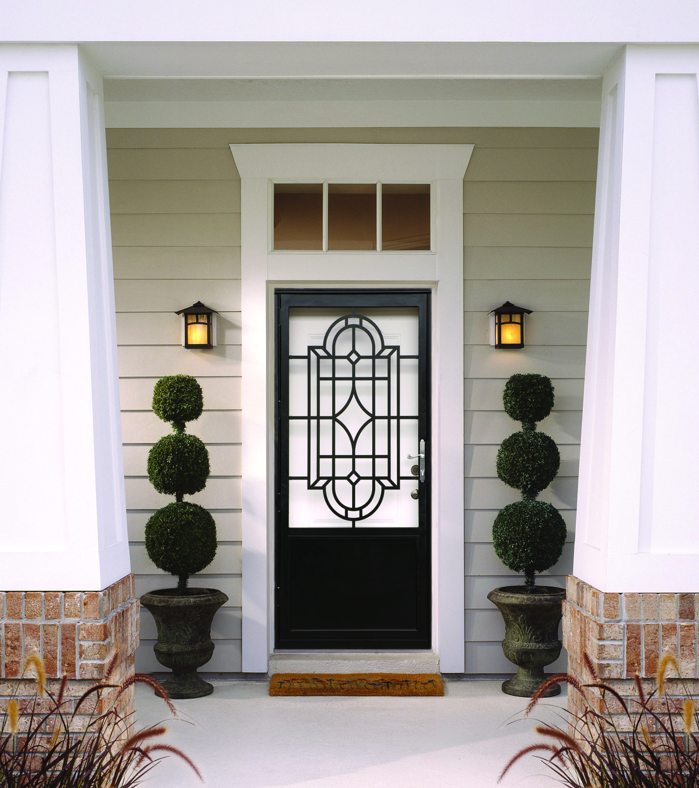 Wrought Iron Window & Door Guards Parkville, MD | Custom Iron & Metal ...