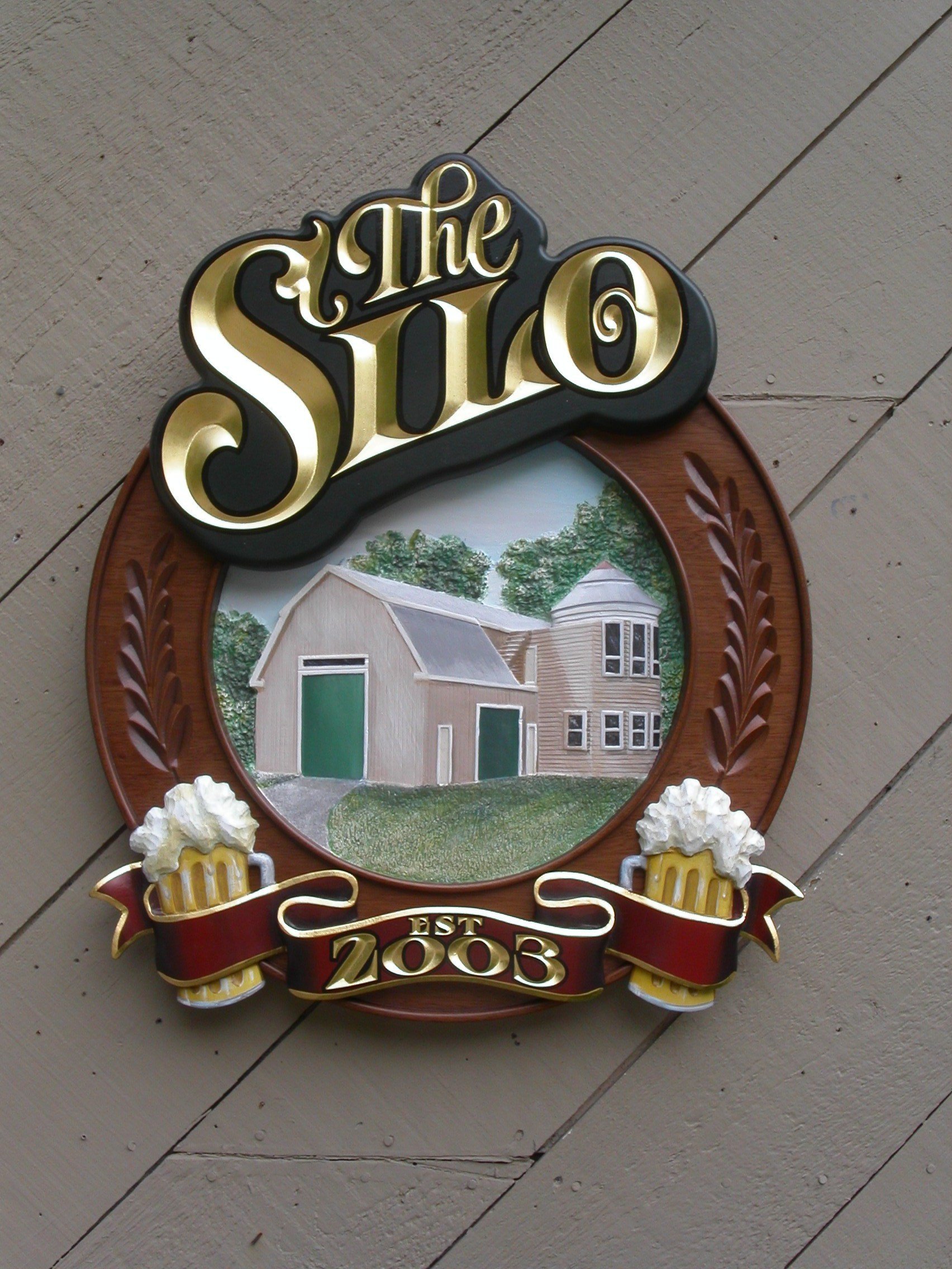 Carved House Signs | Hassan Wood Carving & Sign | Cohasset, MA