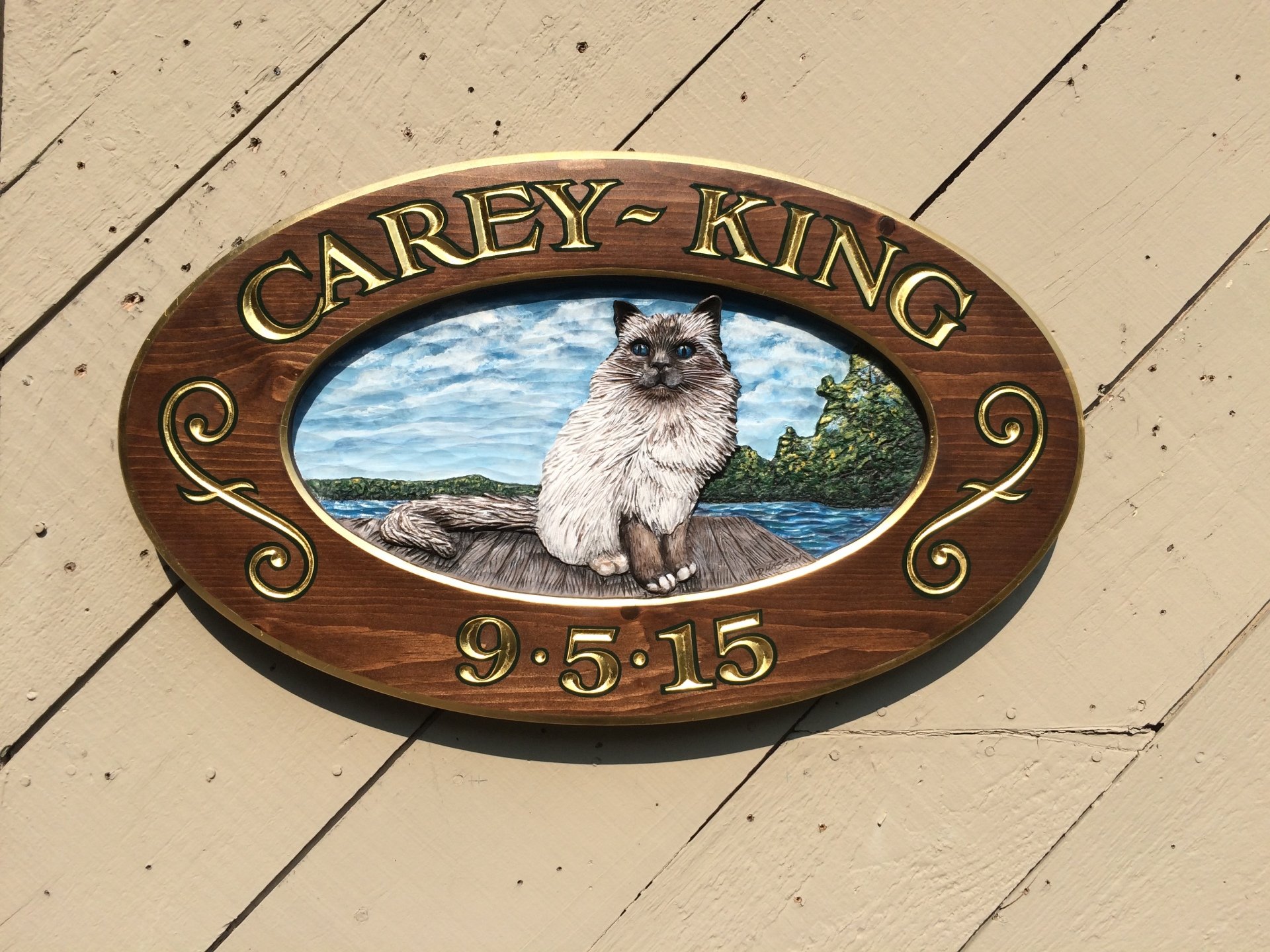 Carved House Signs | Hassan Wood Carving & Sign | Cohasset, MA