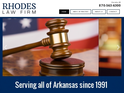 Rhodes Law Firm - Attorney | Lawyer | Osceola, AR