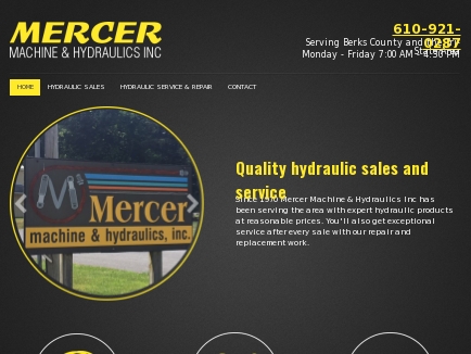 Mercer Machine & Hydraulics Inc | Repairs | Reading, PA
