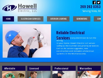Howell Electric LLC - Electrician | Niles, MI