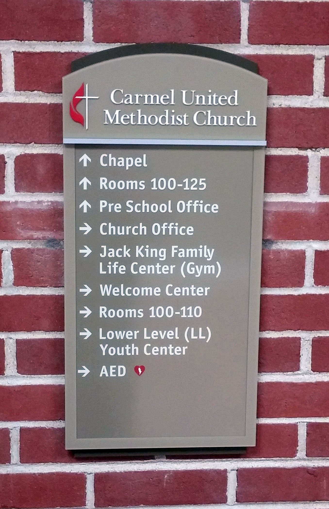 Essential Architectural Signs Directional Gallery Indianapolis