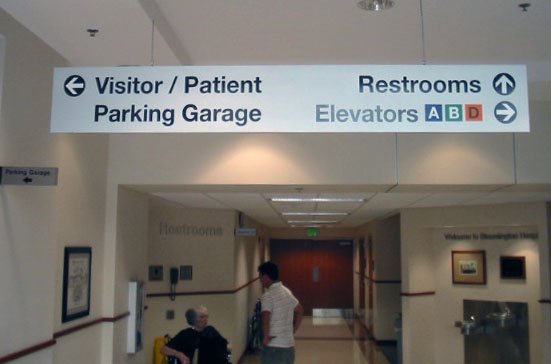 Essential Architectural Signs Directional Gallery Indianapolis