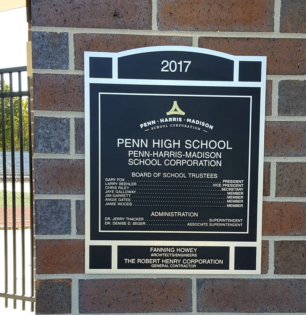 Essential Architectural Signs Plaques Gallery | Indianapolis