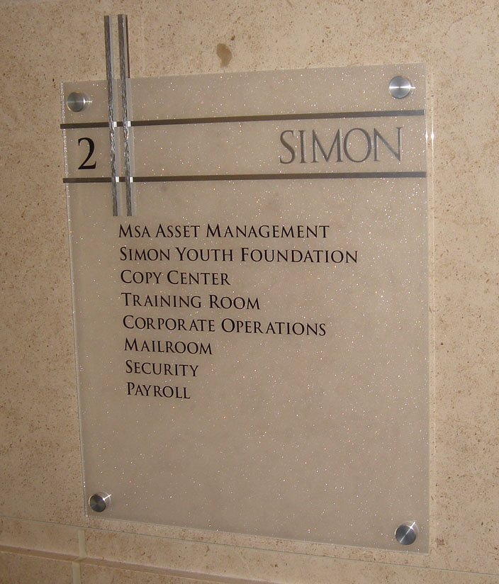 Essential Architectural Signs Directional Gallery Indianapolis