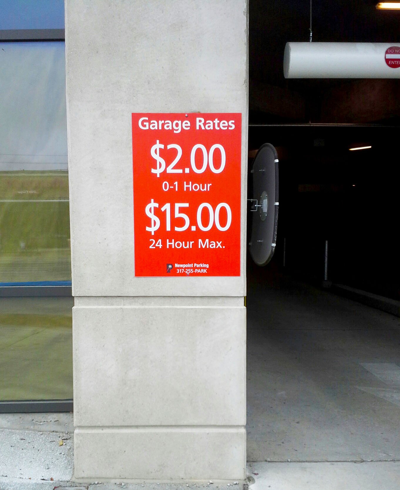 Essential Architectural Signs Parking Garage Gallery Indianapolis
