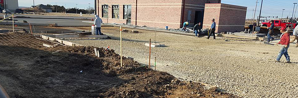 Pad Sites | Commercial Construction | Winfield, KS
