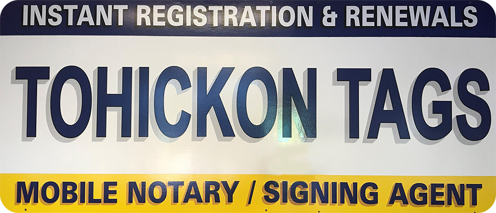 In-Transit Tags | Temporary Tags | Kintnersville, PA