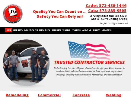 JV Contracting | Contractor | Cadet, MO