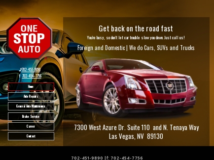 One Stop Auto - Auto Shop | Las Vegas NV
