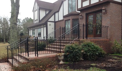 Iron Hand Rails | Ornamental Iron | Stair Railings | Chesapeake, VA