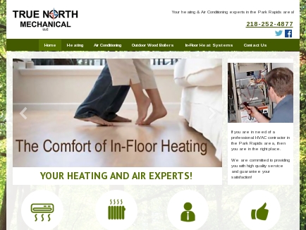 True North Mechanical LLC - HVAC | Park Rapids, MN