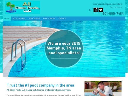 All Clean Pools LLC - Pool Services | Cordova, TN