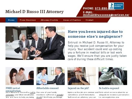 Michael D. Russo III, Attorney - Lawyer | Woodland Park, NJ