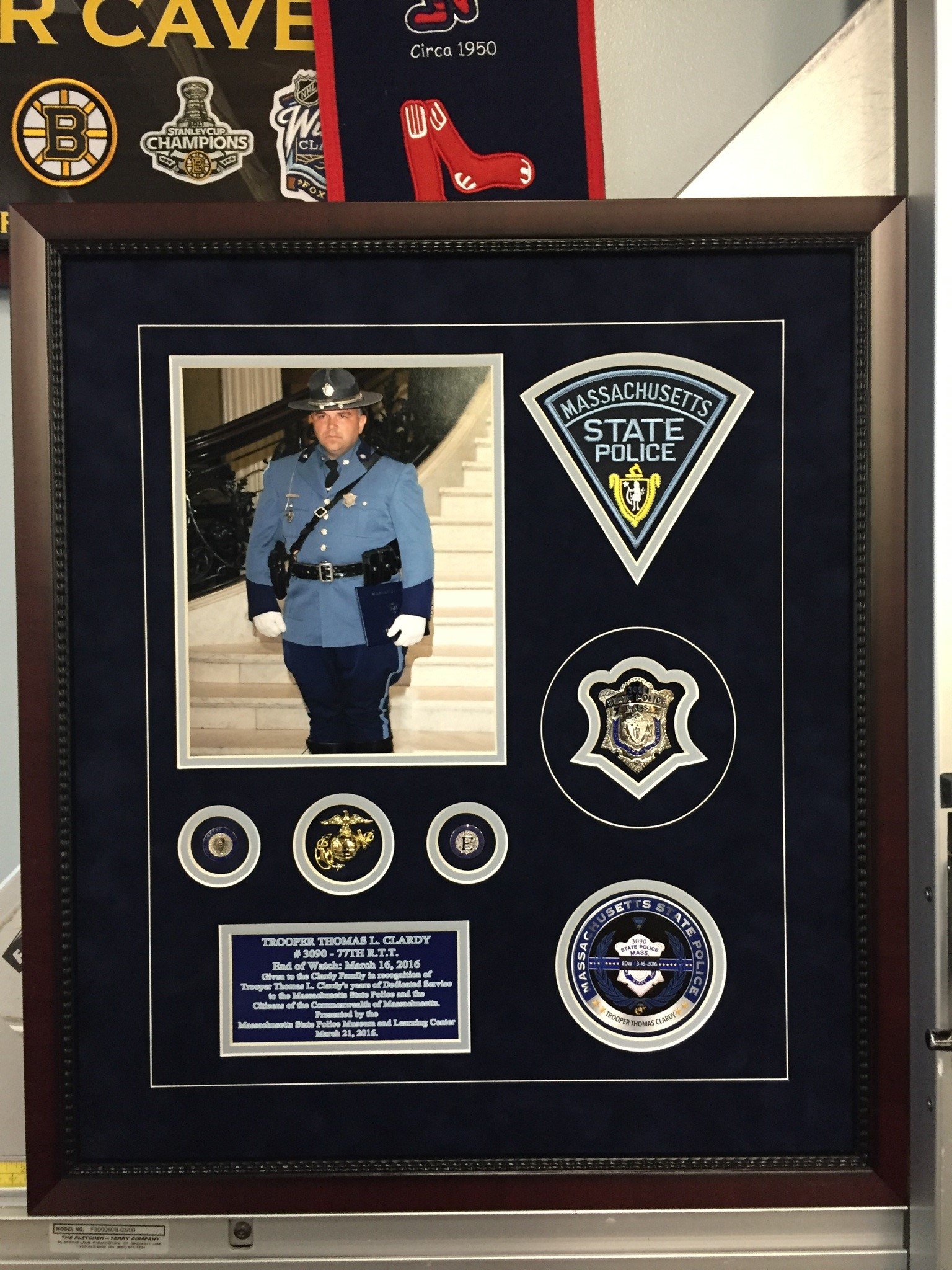Framing for Police Memorabilia | Local Police | Saugus, MA