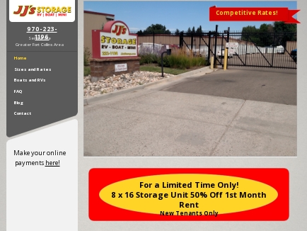 JJ's Storage - Secure Storage Units | Fort Collins, CO